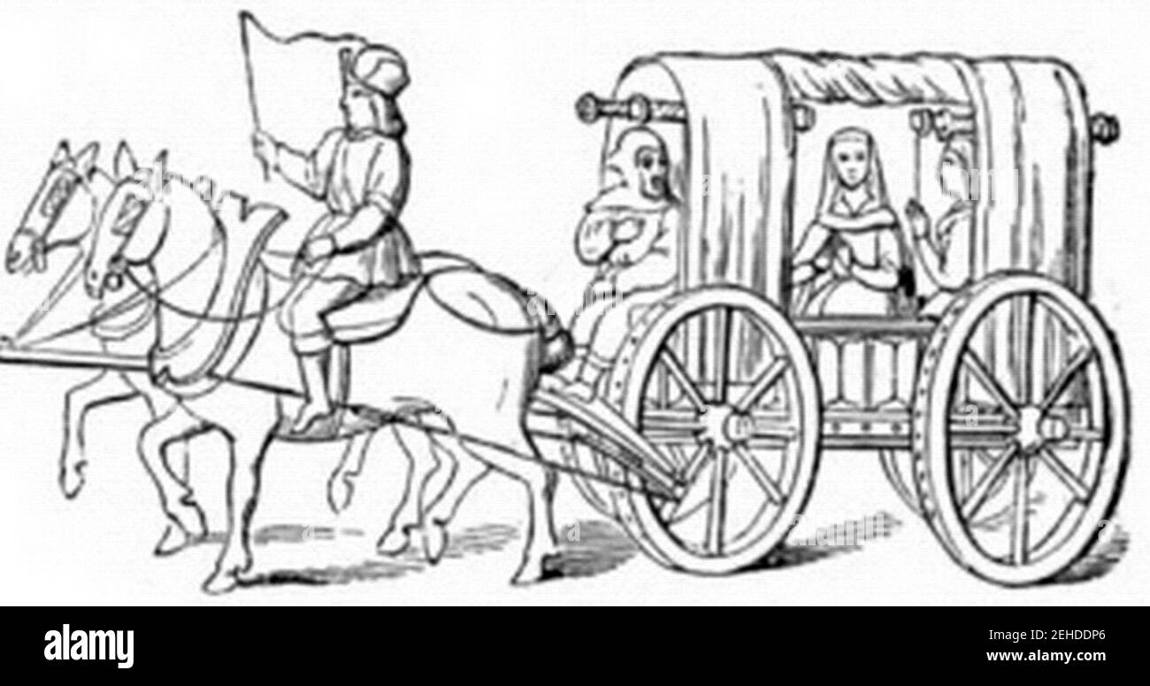 15th century carriage hi-res stock photography and images - Alamy