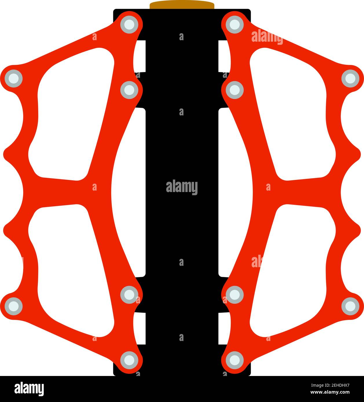 Pedal mechanism Stock Vector Images - Alamy