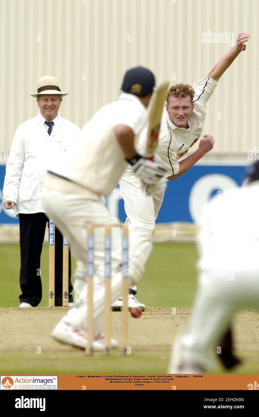 Cricket dougie brown hi-res stock photography and images - Alamy
