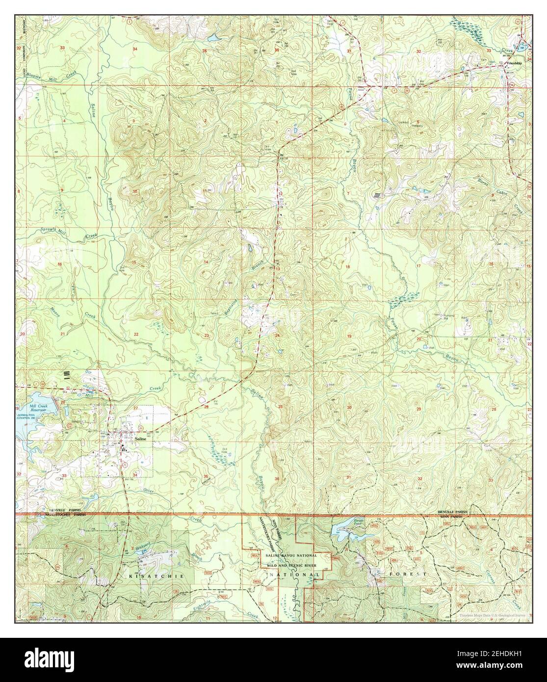 Map of saline Cut Out Stock Images & Pictures - Alamy