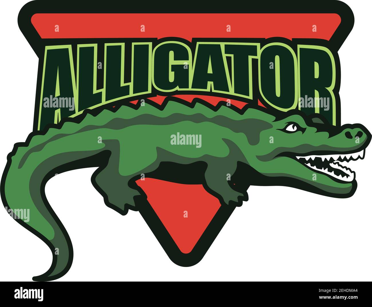 alligator crocodile logo for your business company. vector illustration ...