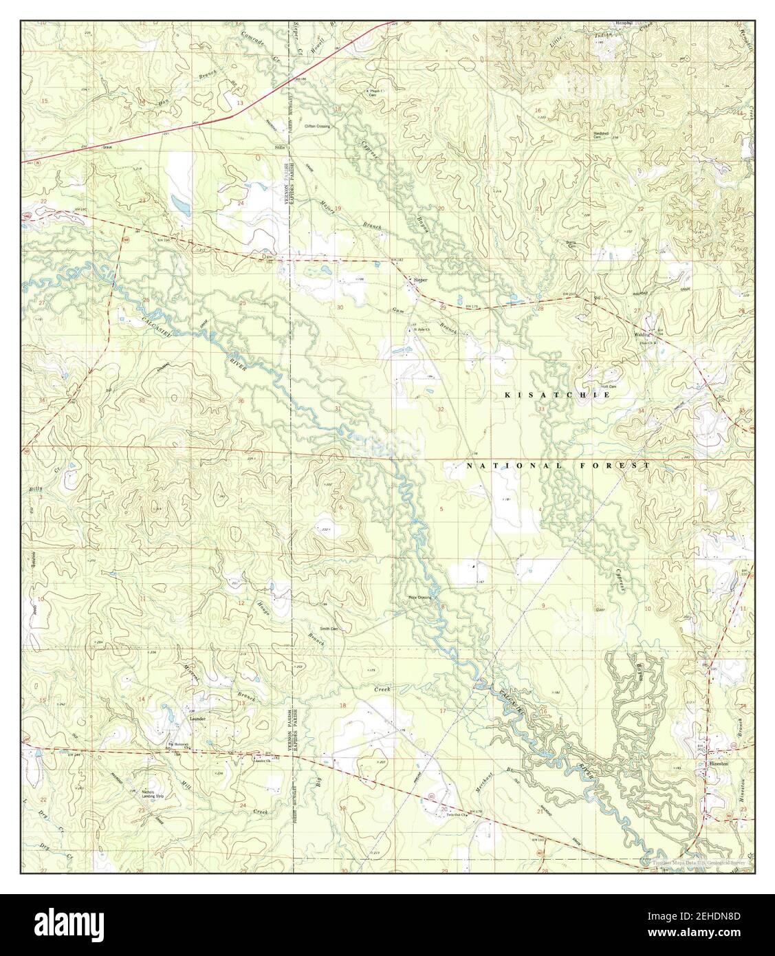 Sieper, Louisiana, map 1978, 1:24000, United States of America by ...