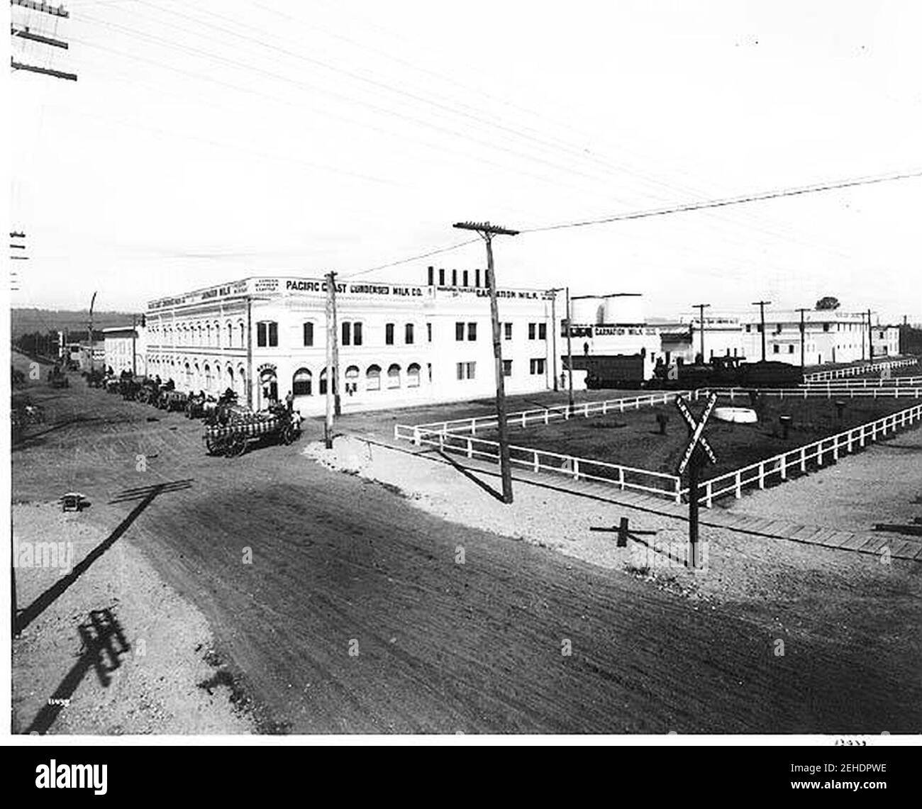 Pacific Coast Condensed Milk Co, Kent Stock Photo - Alamy