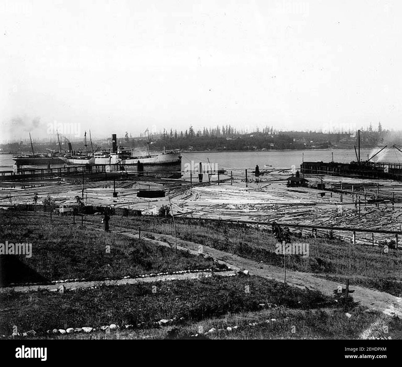 Pacific Creosoting Co, Eagle Harbor, Kitsap County Stock Photo - Alamy
