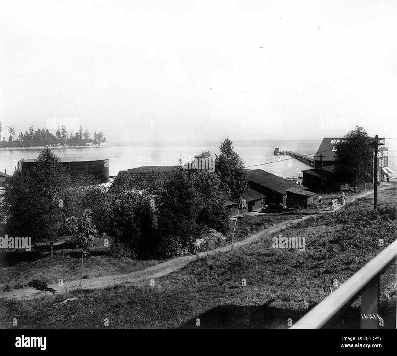 Pacific Creosoting Co, Eagle Harbor, Bainbridge Island Stock Photo - Alamy