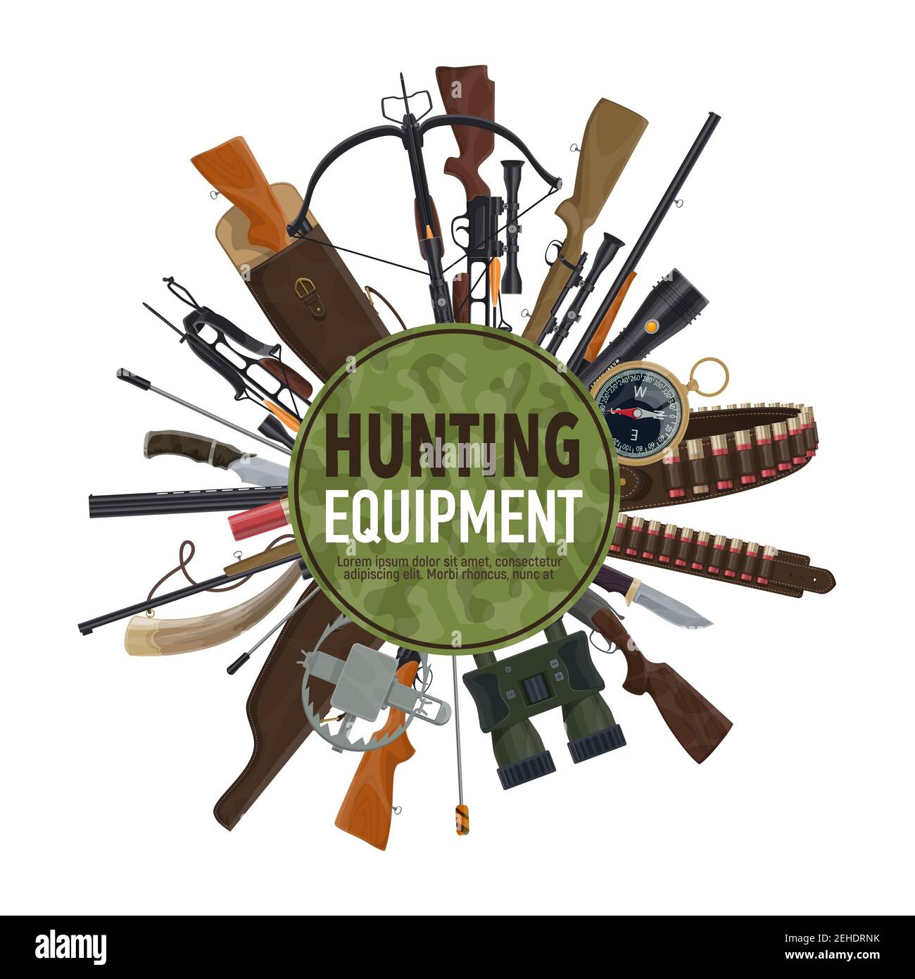 Huntsman knife Stock Vector Images - Alamy