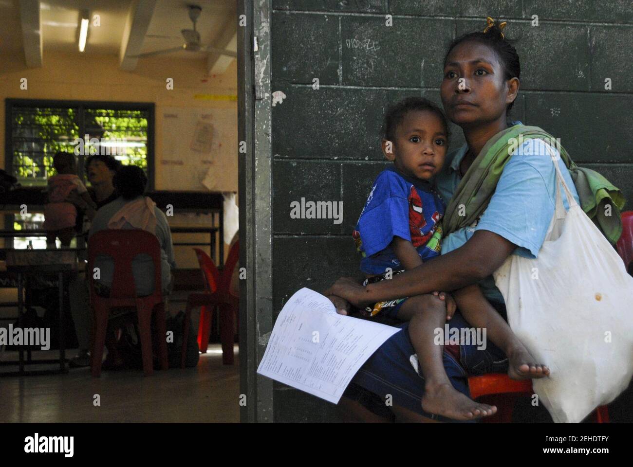 Pacific Partnership 2008 Medical Civic Action Program Stock Photo - Alamy