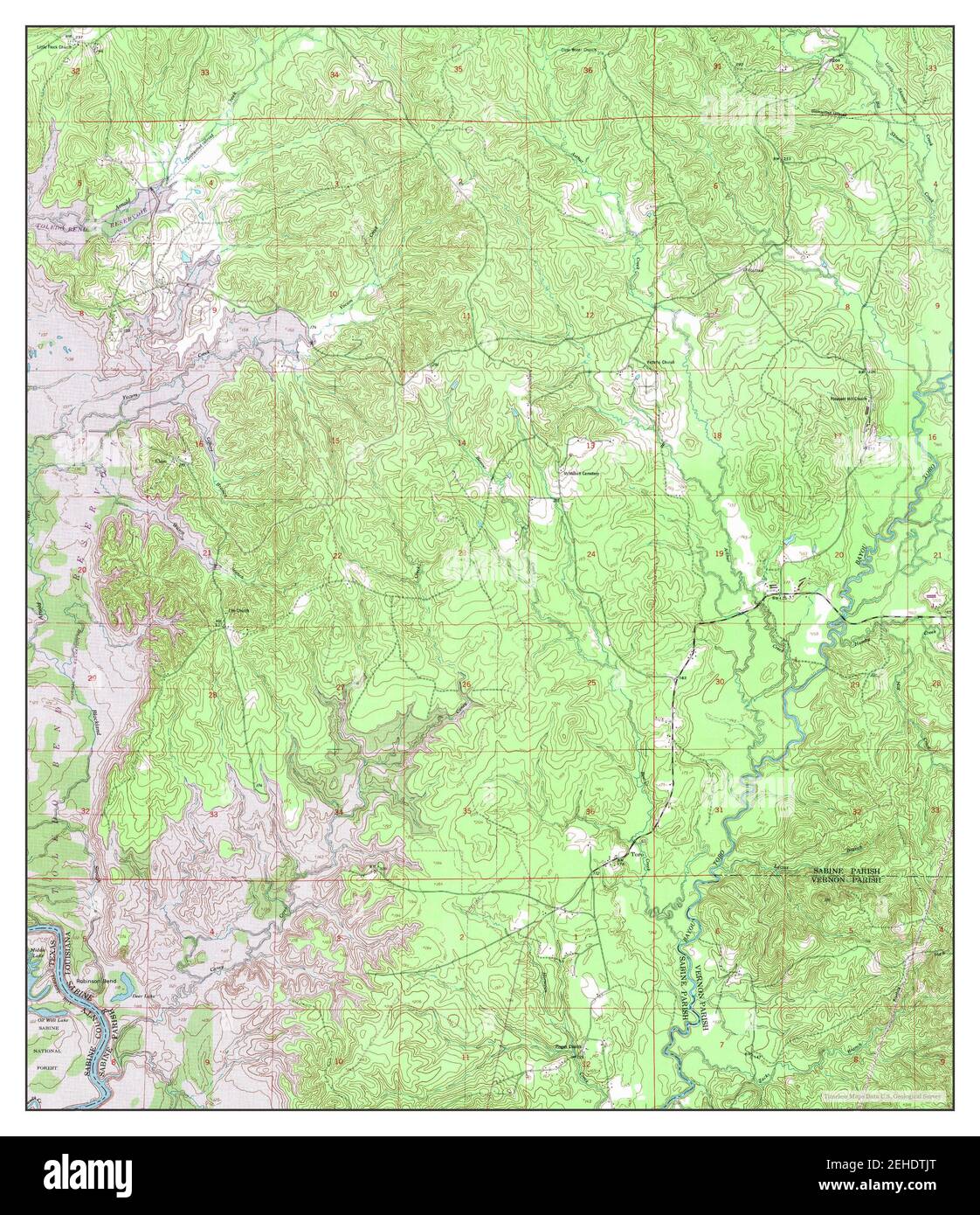 Toro, Louisiana, map 1954, 1:24000, United States of America by ...