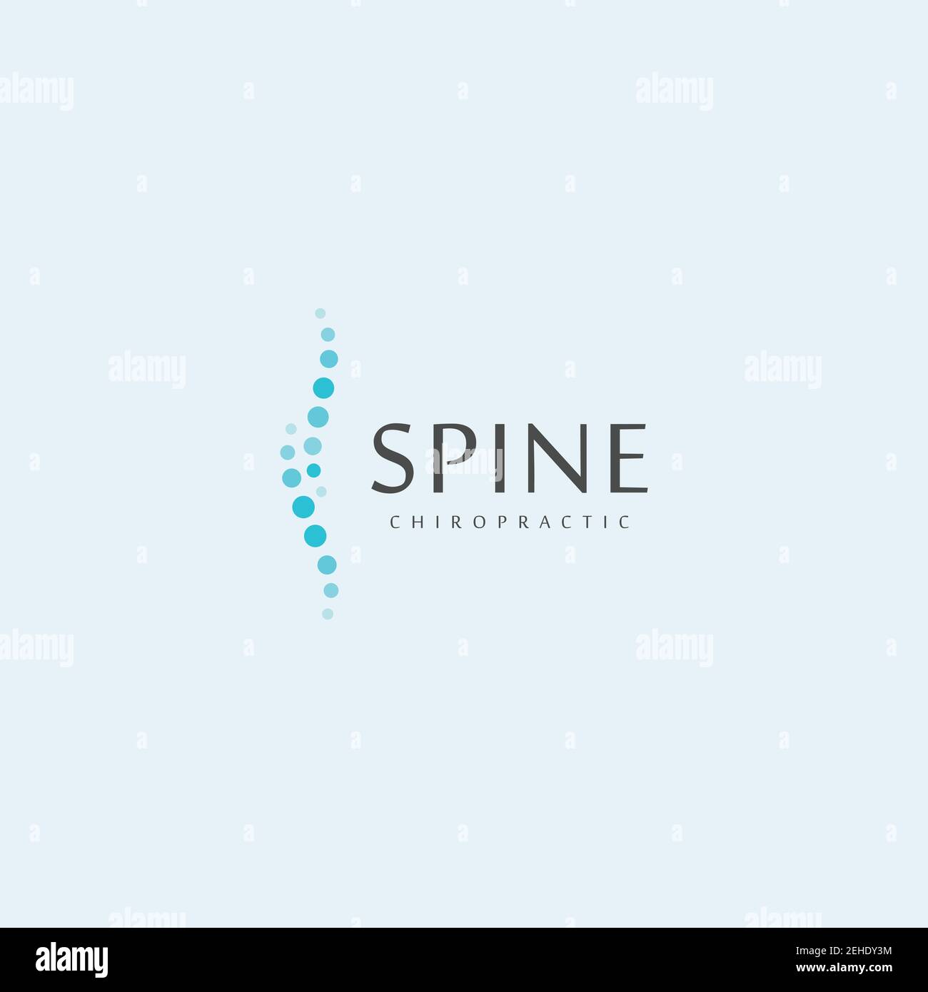 Healthy spine clinic logo concept. Chiropractic and Orthopedic clinic ...