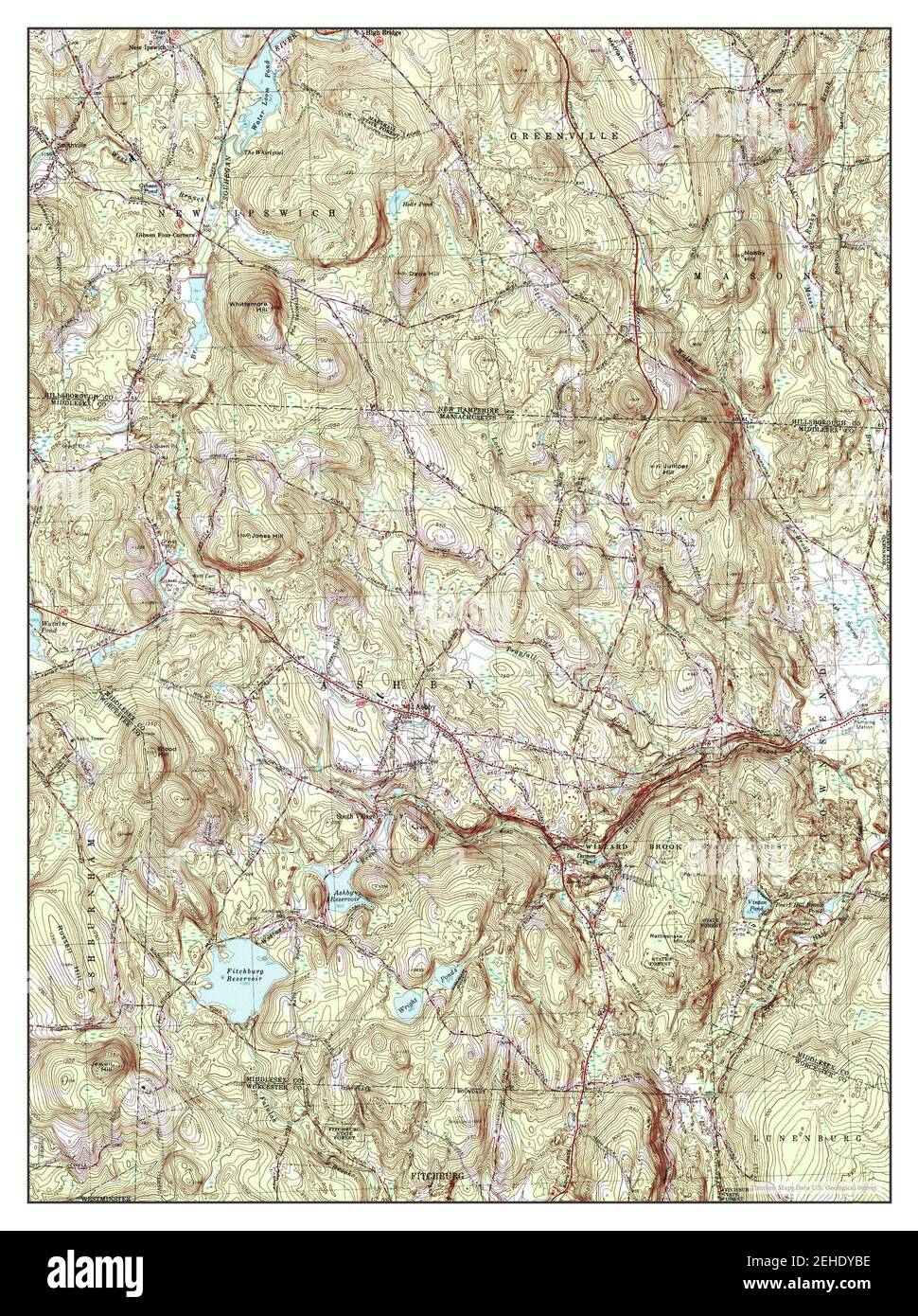 Ashby map Cut Out Stock Images & Pictures - Alamy