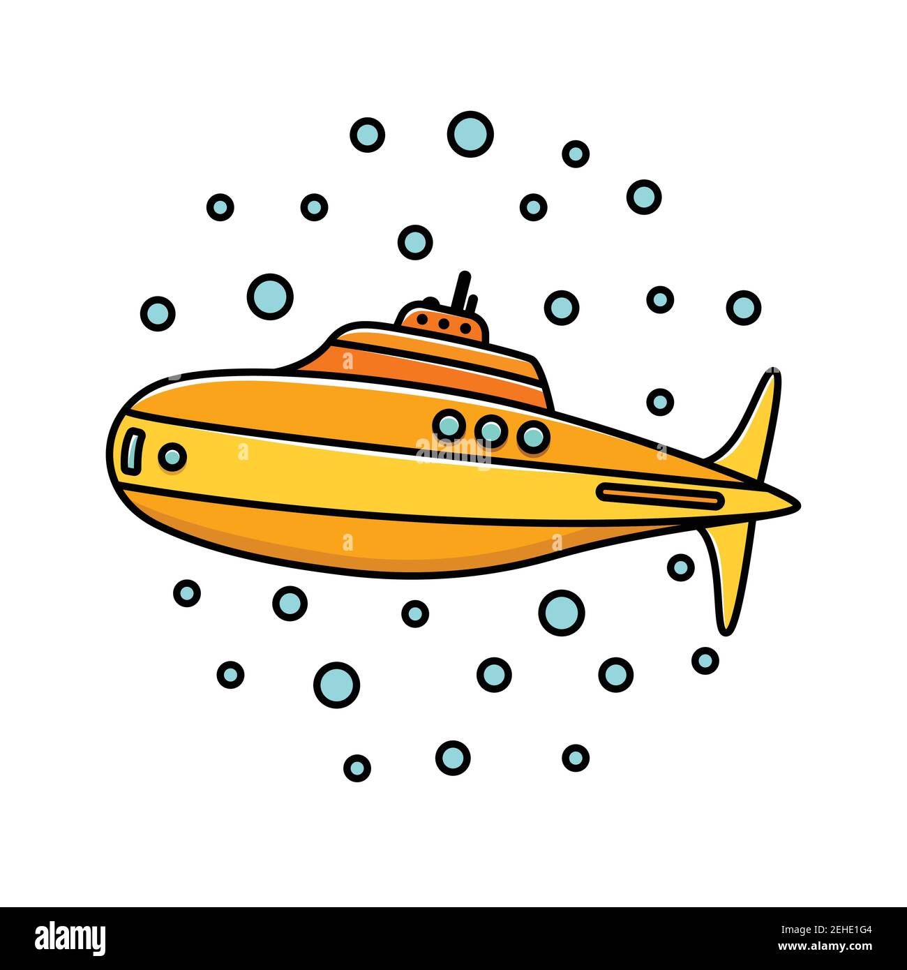 Underwater vessels Stock Vector Images - Alamy