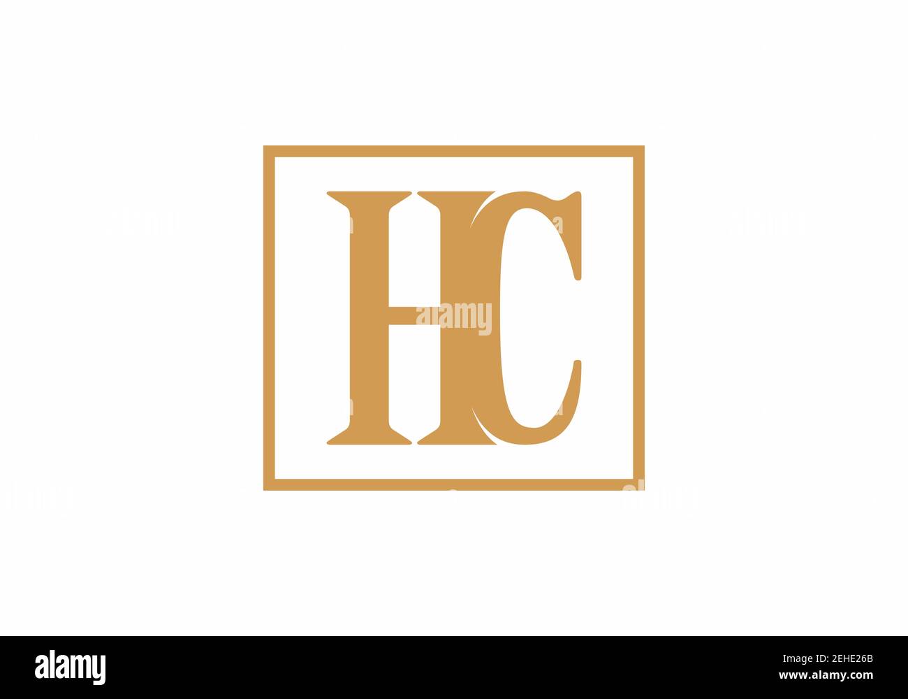 Hc letters Stock Vector Images - Alamy