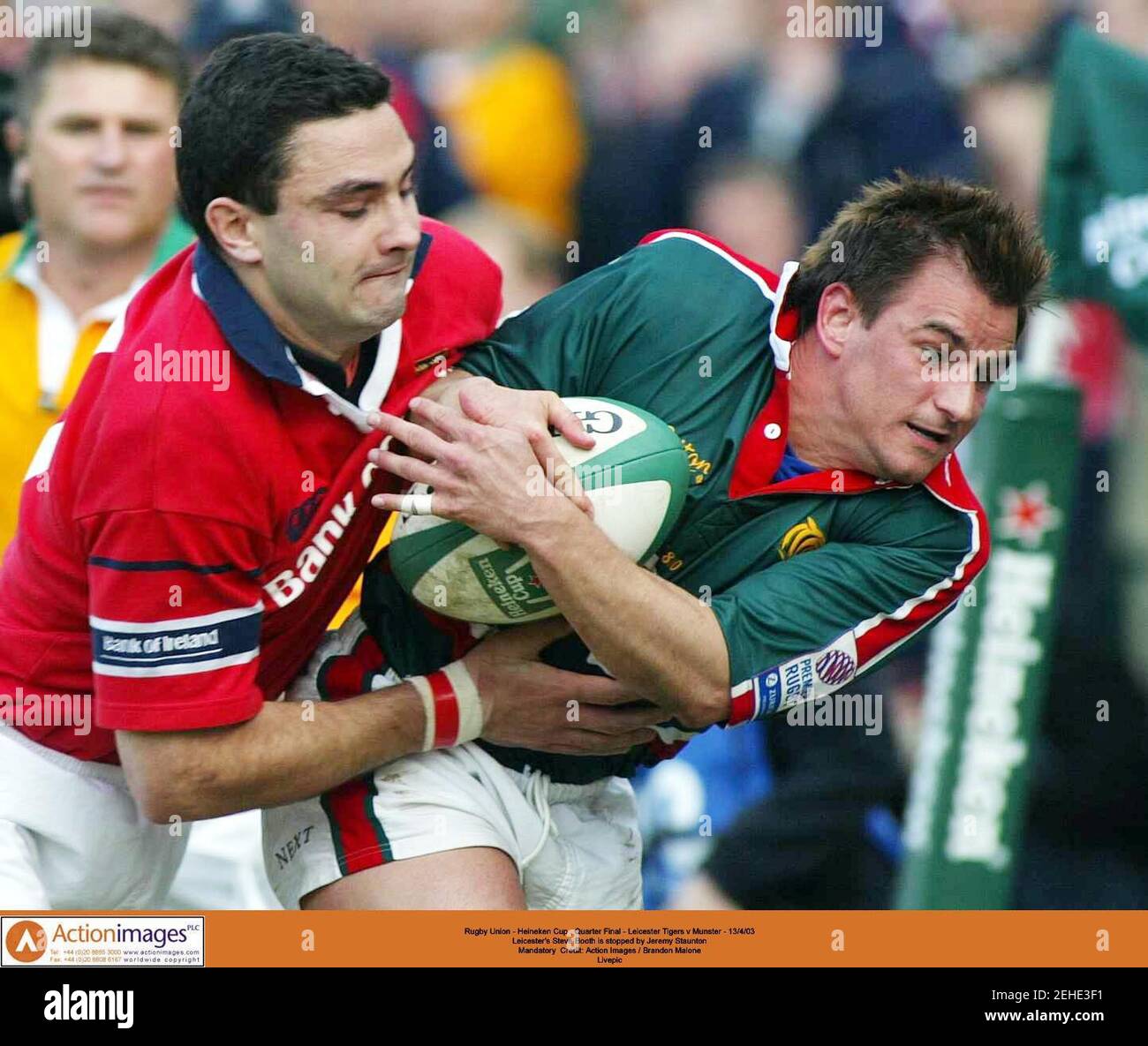 Steve booth leicester tigers hi-res stock photography and images - Alamy