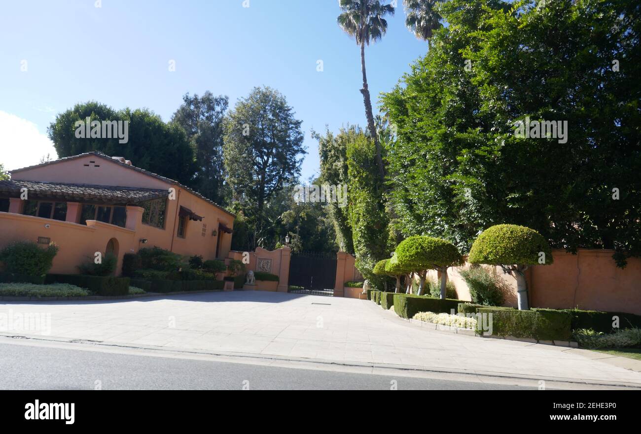 Beverly Hills, California, USA 19th February 2021 A general view of ...