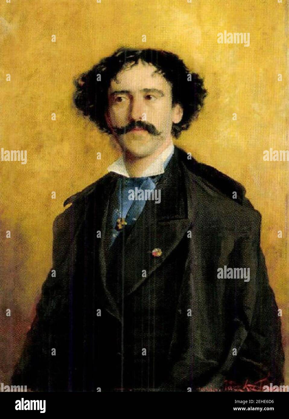 Paczka Portrait of Pablo de Sarasate 1877 Stock Photo - Alamy