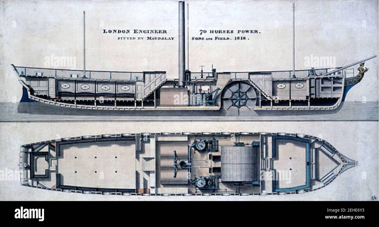 Paddle steamer london hi-res stock photography and images - Alamy