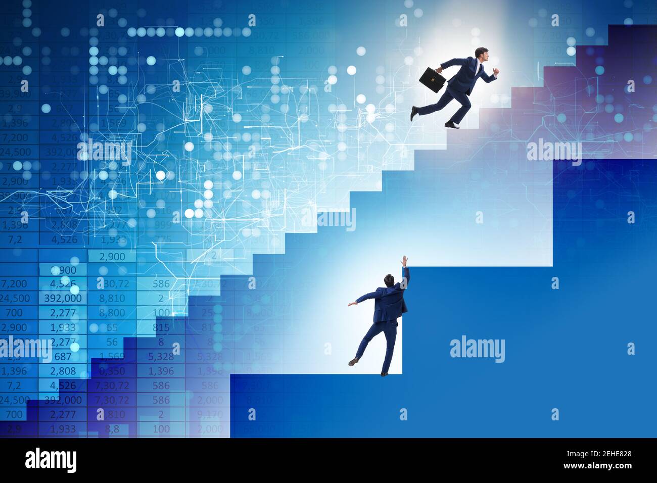 Concept of unfair treatment of the different employees Stock Photo - Alamy