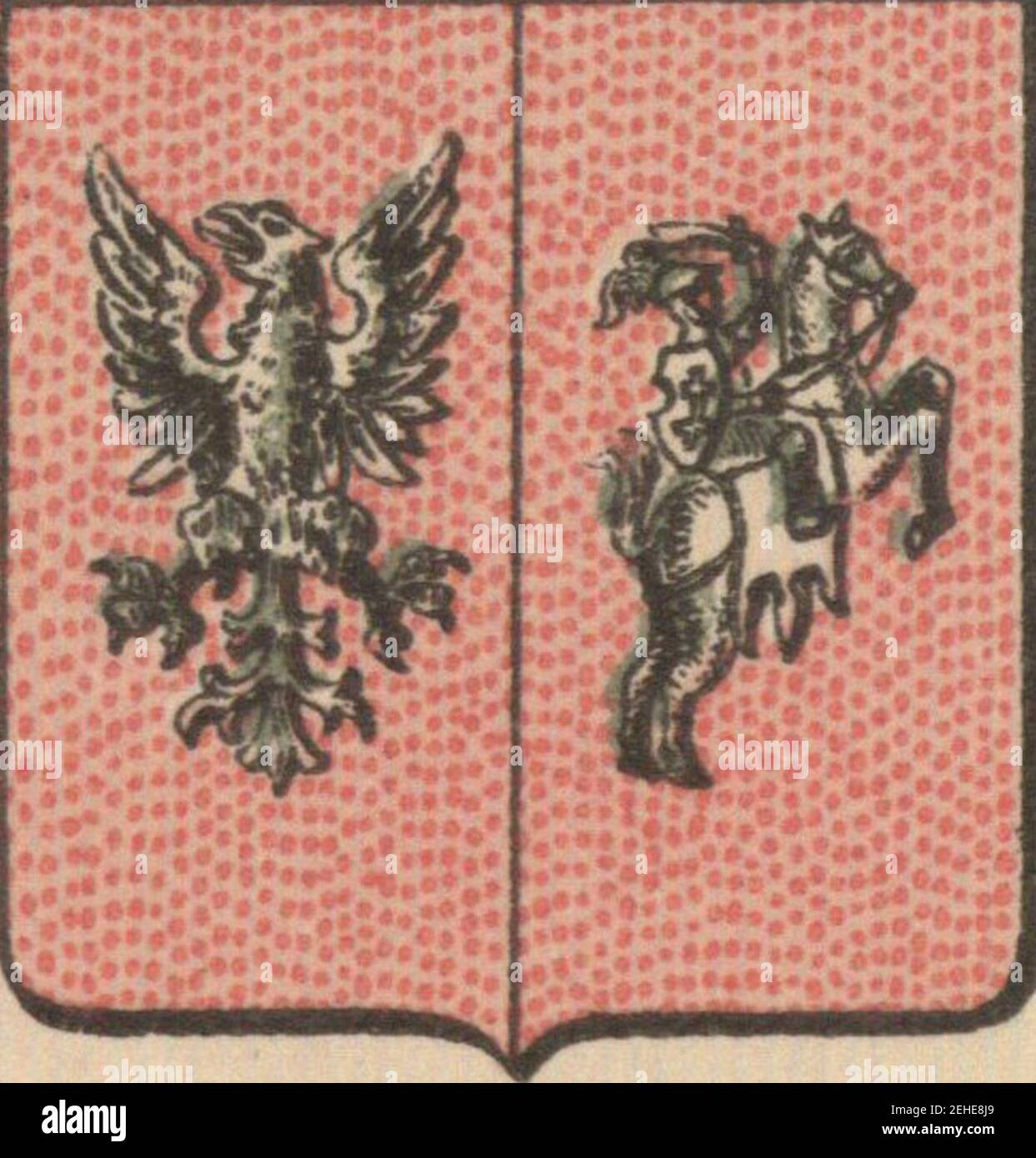 Padlašša, Pahonia. Падляшша, Пагоня (1930 Stock Photo - Alamy