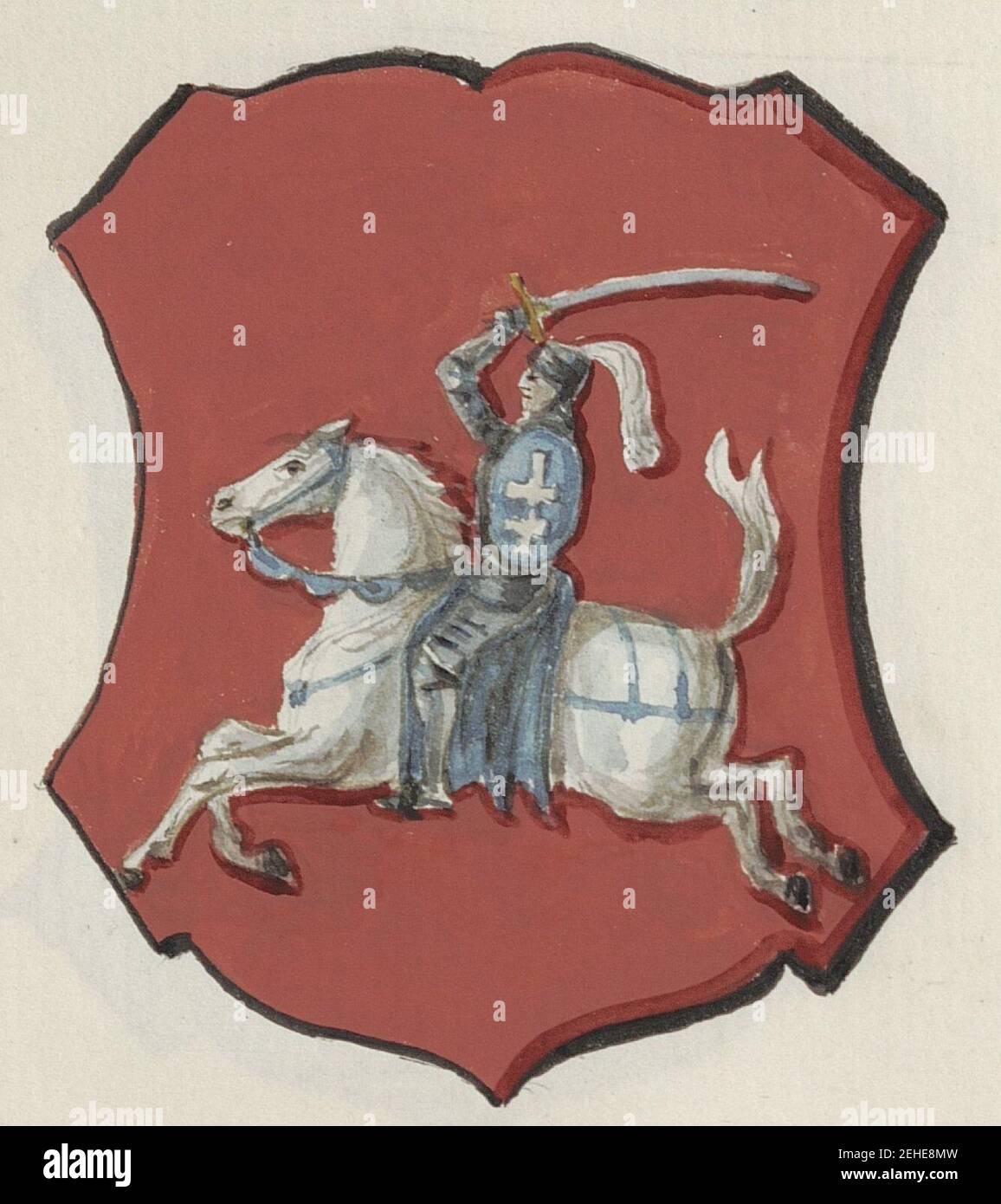 Padlašša, Pahonia. Падляшша, Пагоня (B. Starzyński, 1875-1900 Stock ...