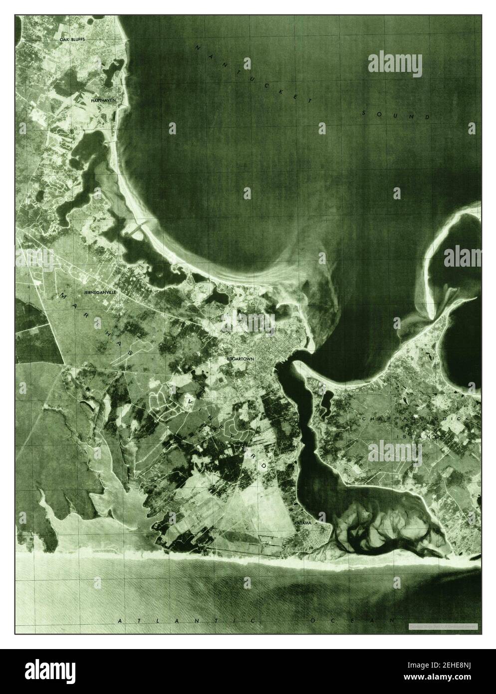 Map of edgartown hi-res stock photography and images - Alamy