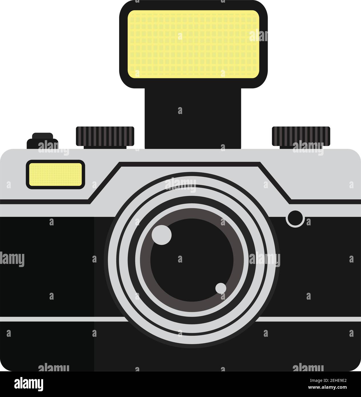 camera icon on white background. vector illustration Stock Vector Image ...