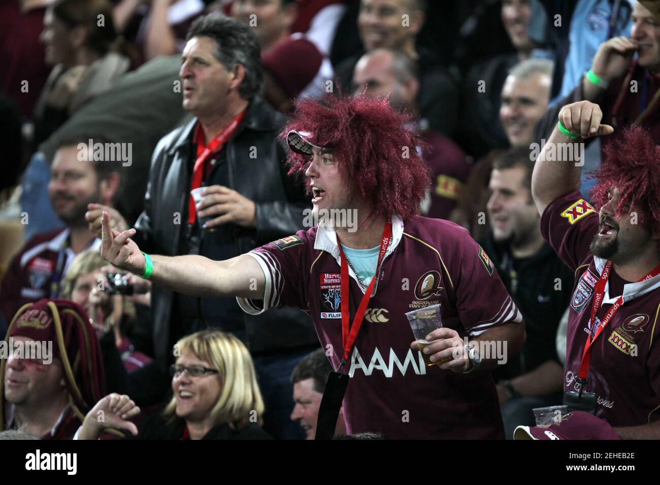 State of origin brisbane hi-res stock photography and images - Alamy