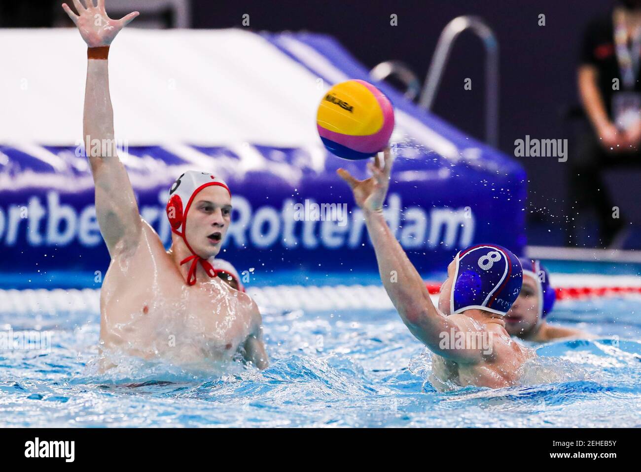 ROTTERDAM, NETHERLANDS - FEBRUARY 19: George Torakis of Canada, Ivan ...