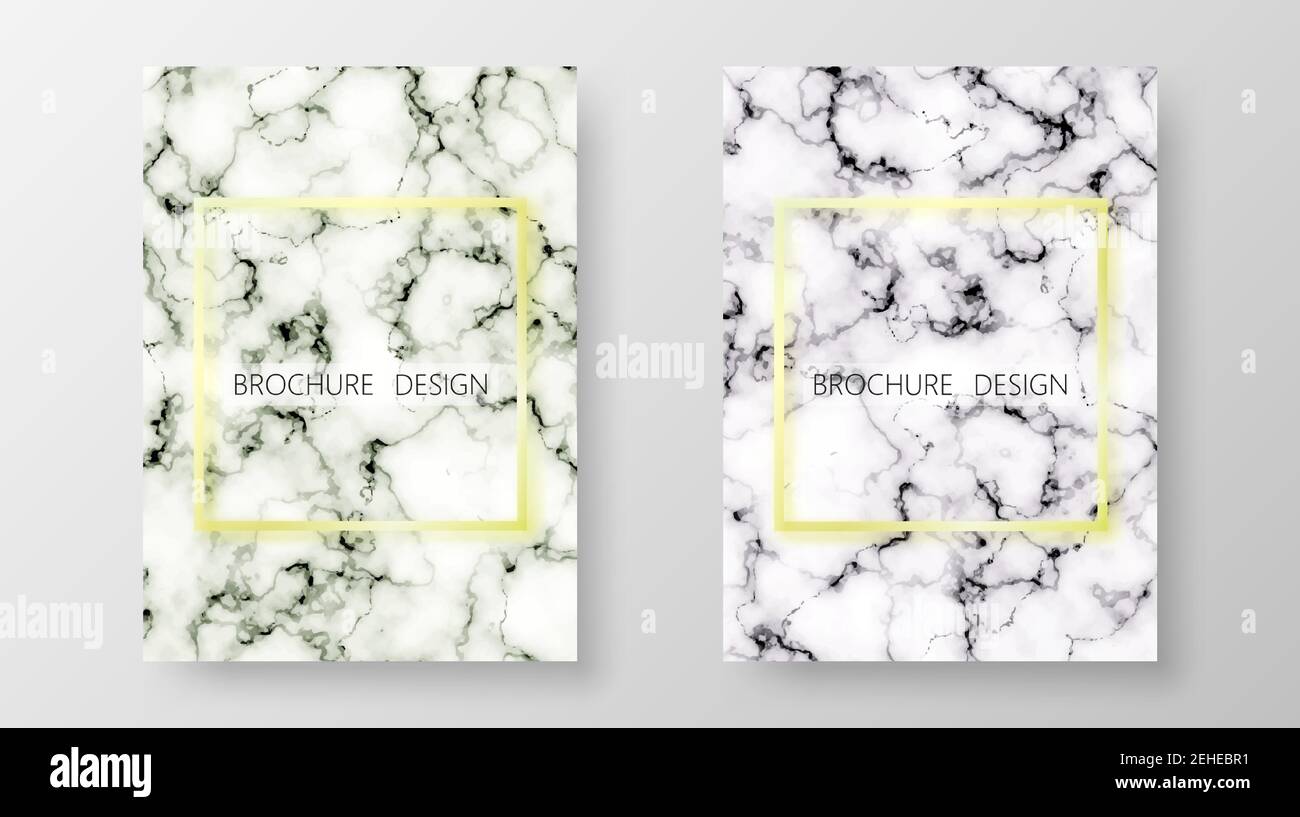 Marble texture background.Business cover template background.Set ...