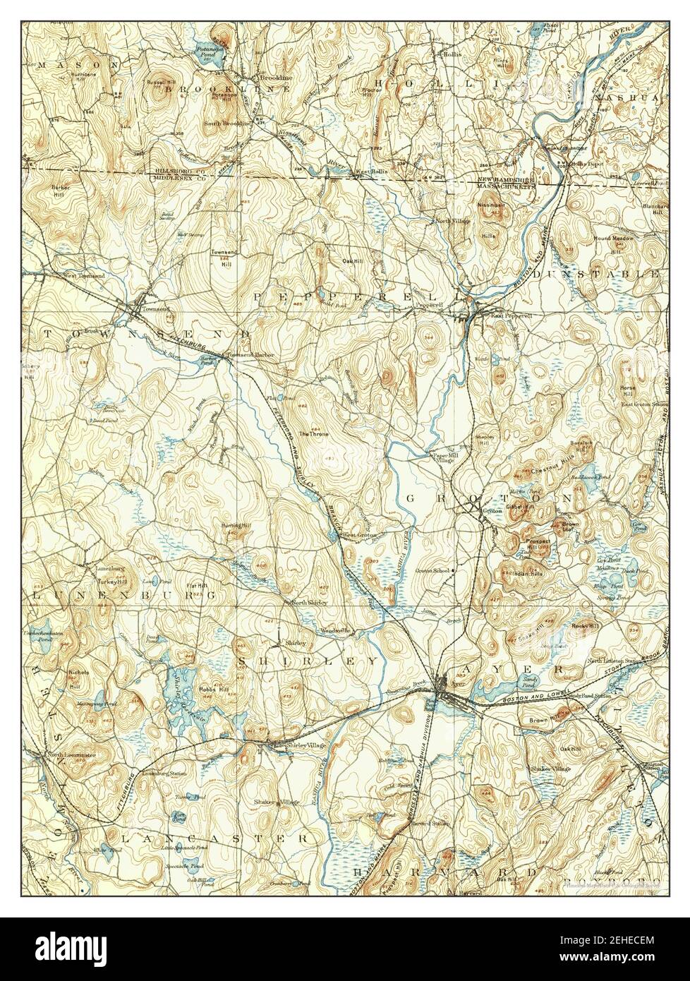 Map of groton hi-res stock photography and images - Alamy