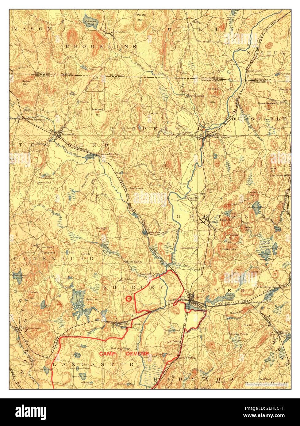Map of groton hi-res stock photography and images - Alamy