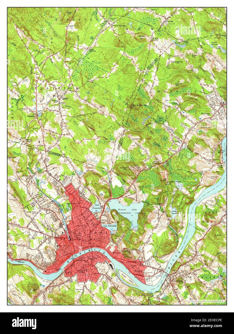 Map of haverhill hi-res stock photography and images - Alamy