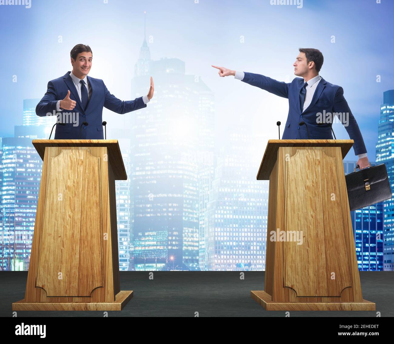 Panel speaking audience hi-res stock photography and images - Alamy