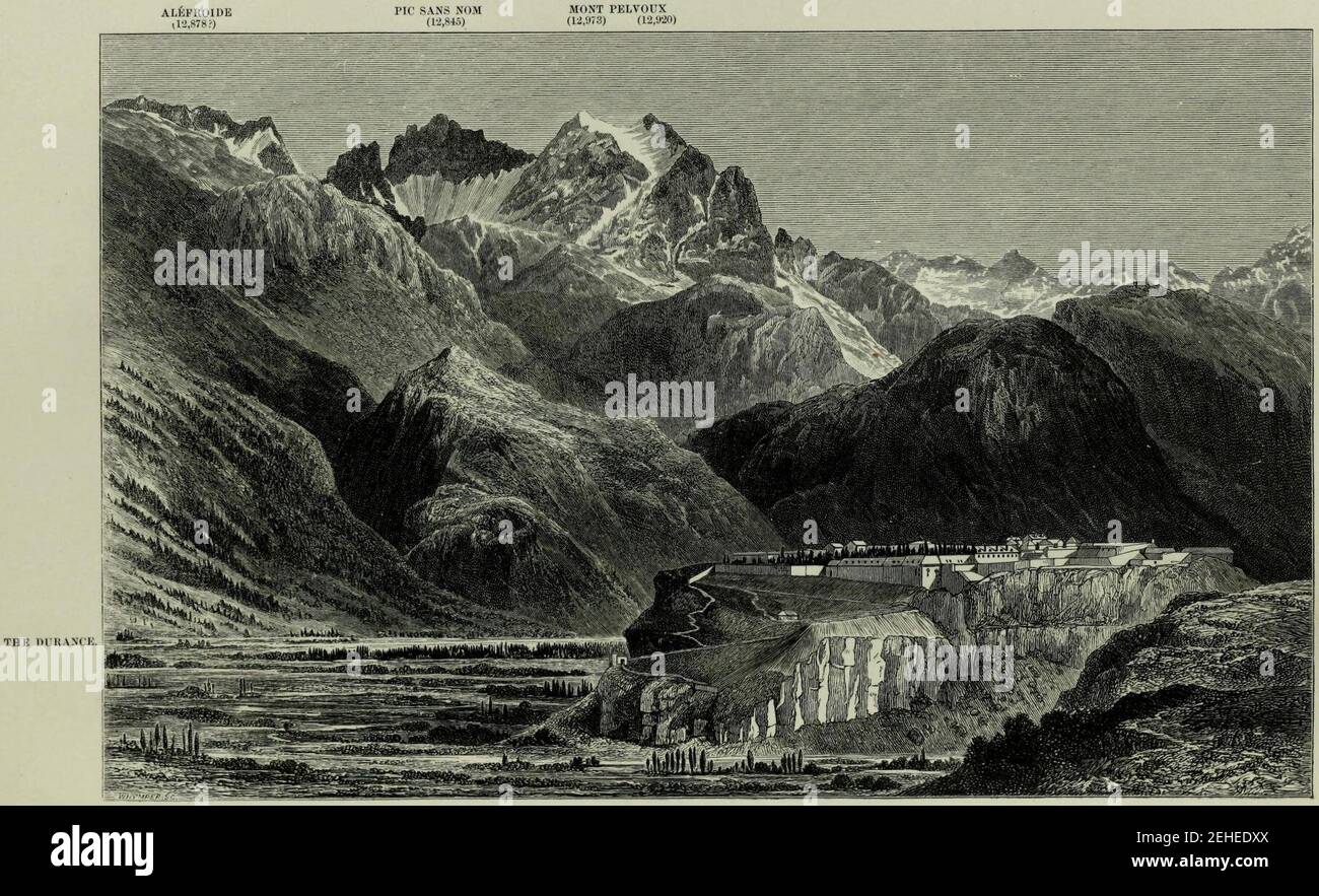 Page 062 - Scrambles amongst the Alps - Whymper Stock Photo - Alamy
