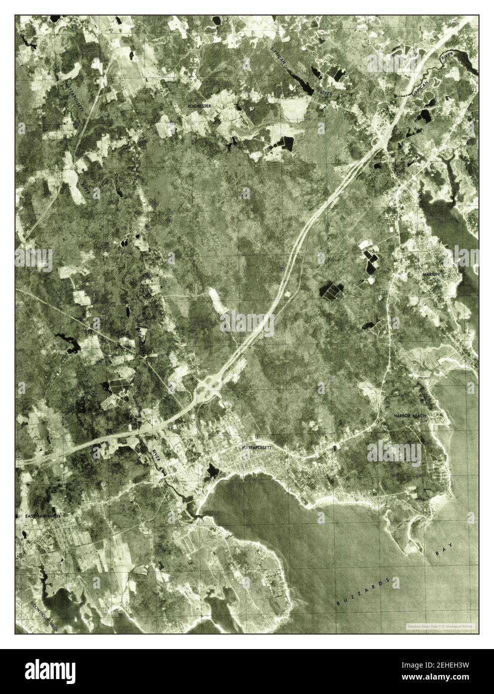 Marion massachusetts map hi-res stock photography and images - Alamy