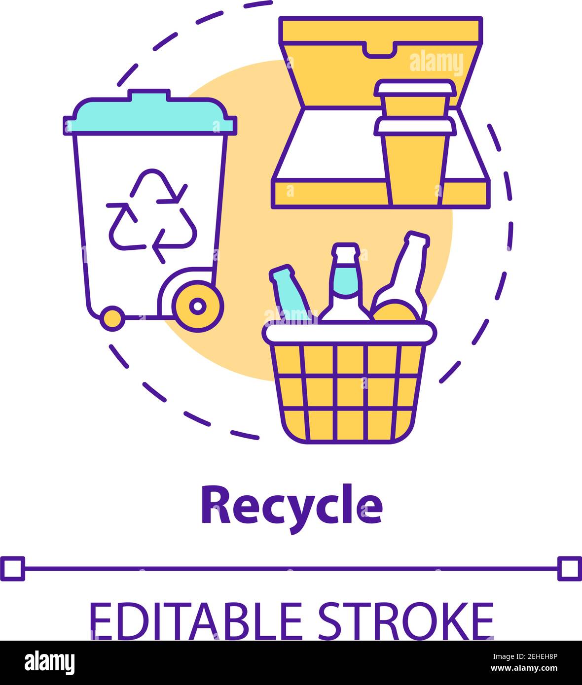 Recycled item Cut Out Stock Images & Pictures - Alamy