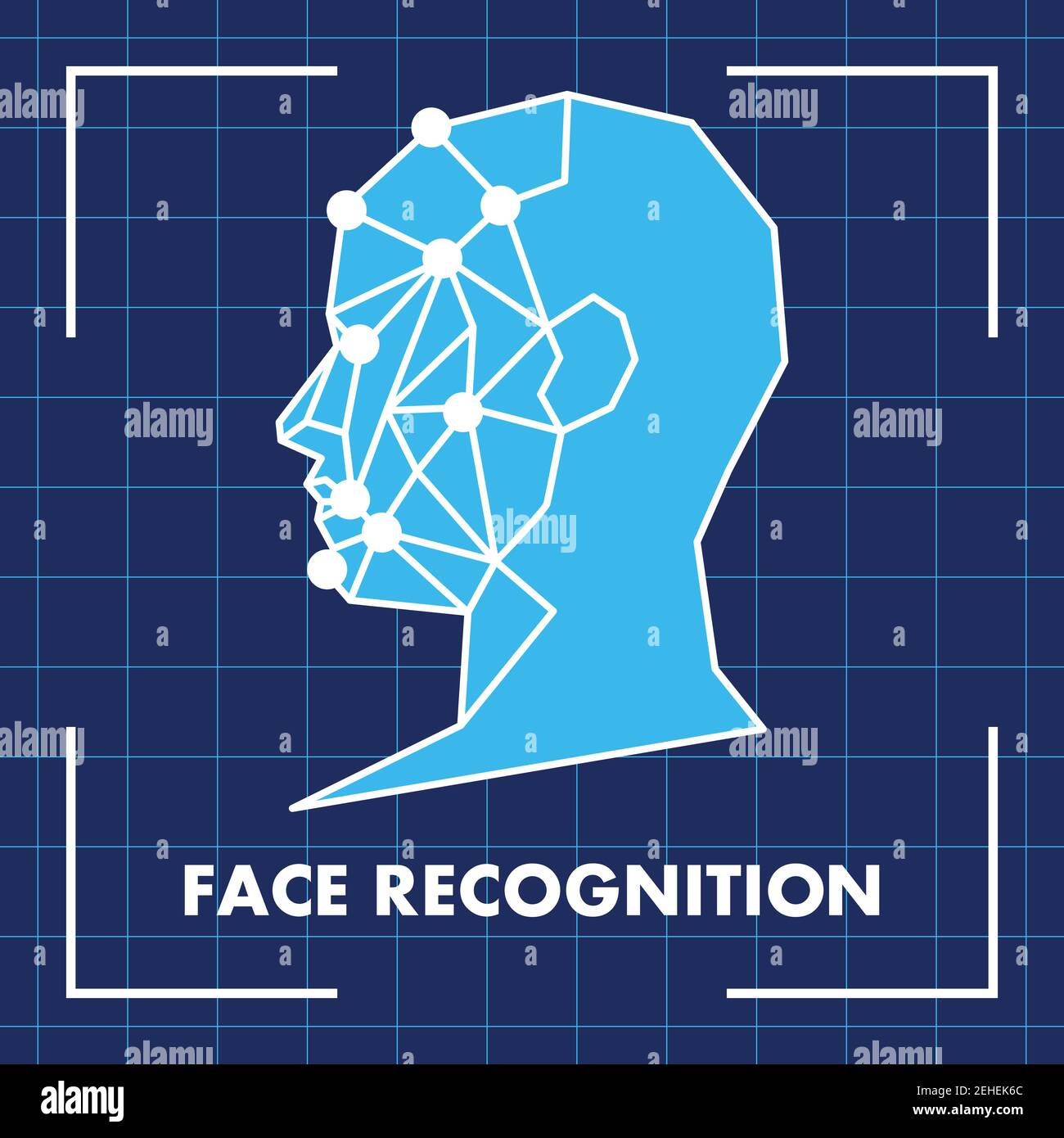 Human head scan Stock Vector Images - Alamy