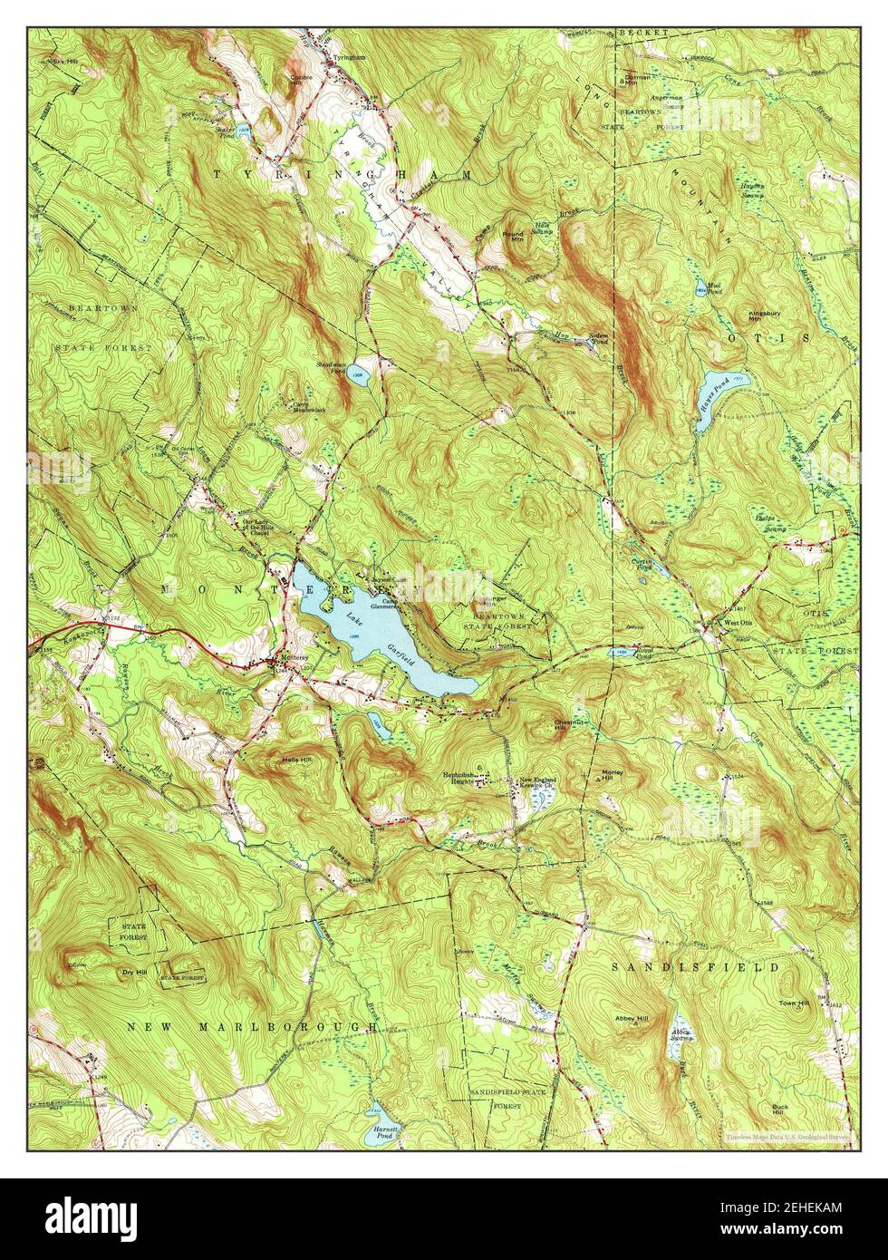 Monterey county map Cut Out Stock Images & Pictures - Alamy