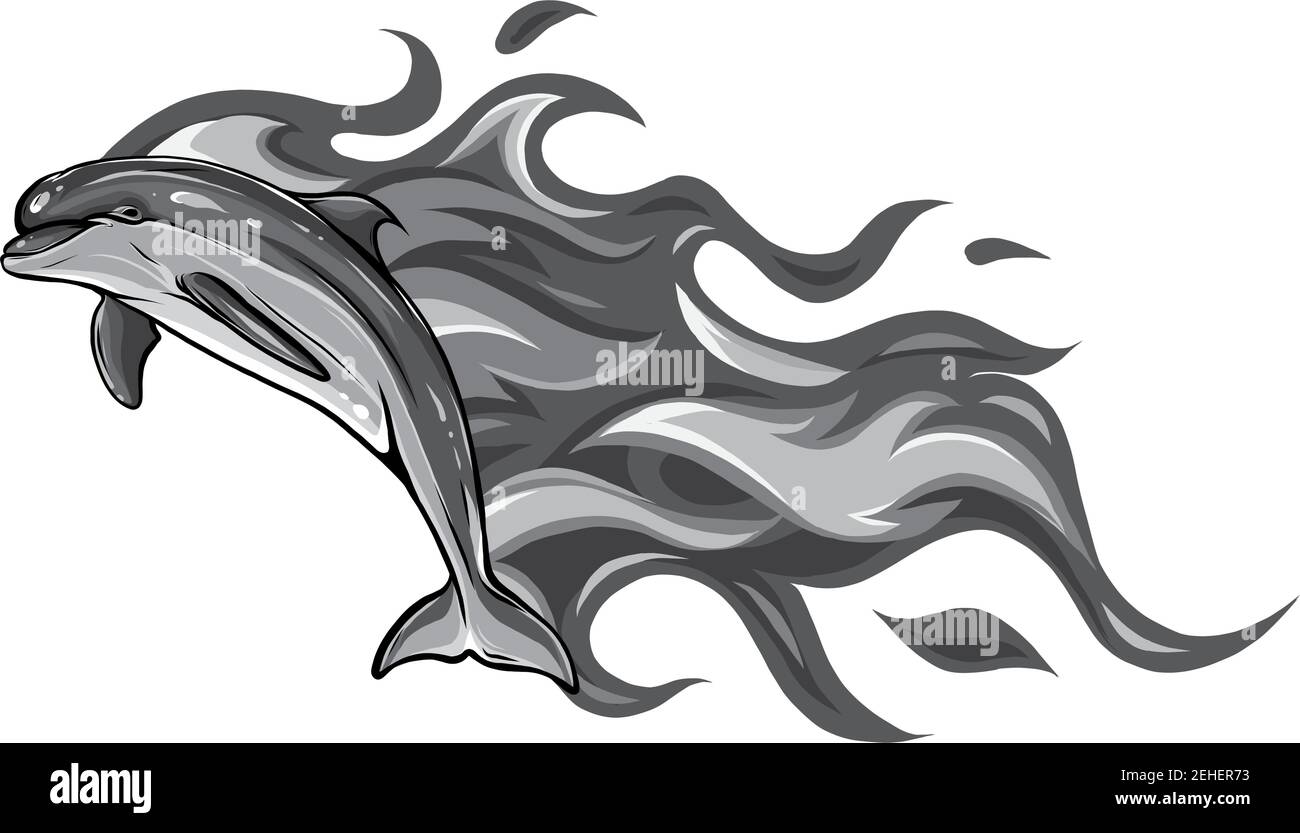 Dolphin Nipple Tattoos