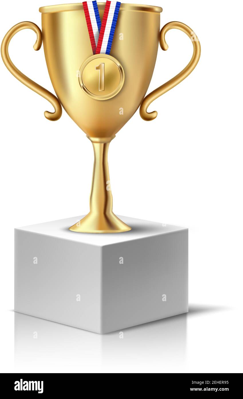 Podium platform realistic vector Cut Out Stock Images & Pictures - Alamy