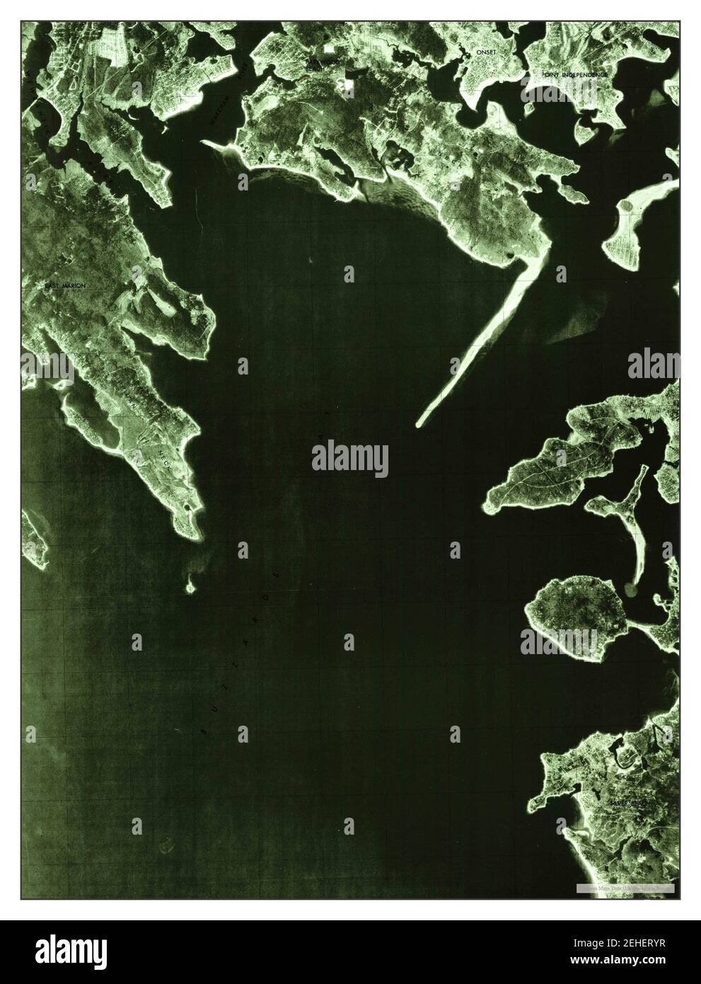 Onset, Massachusetts, map 1977, 1:25000, United States of America by ...