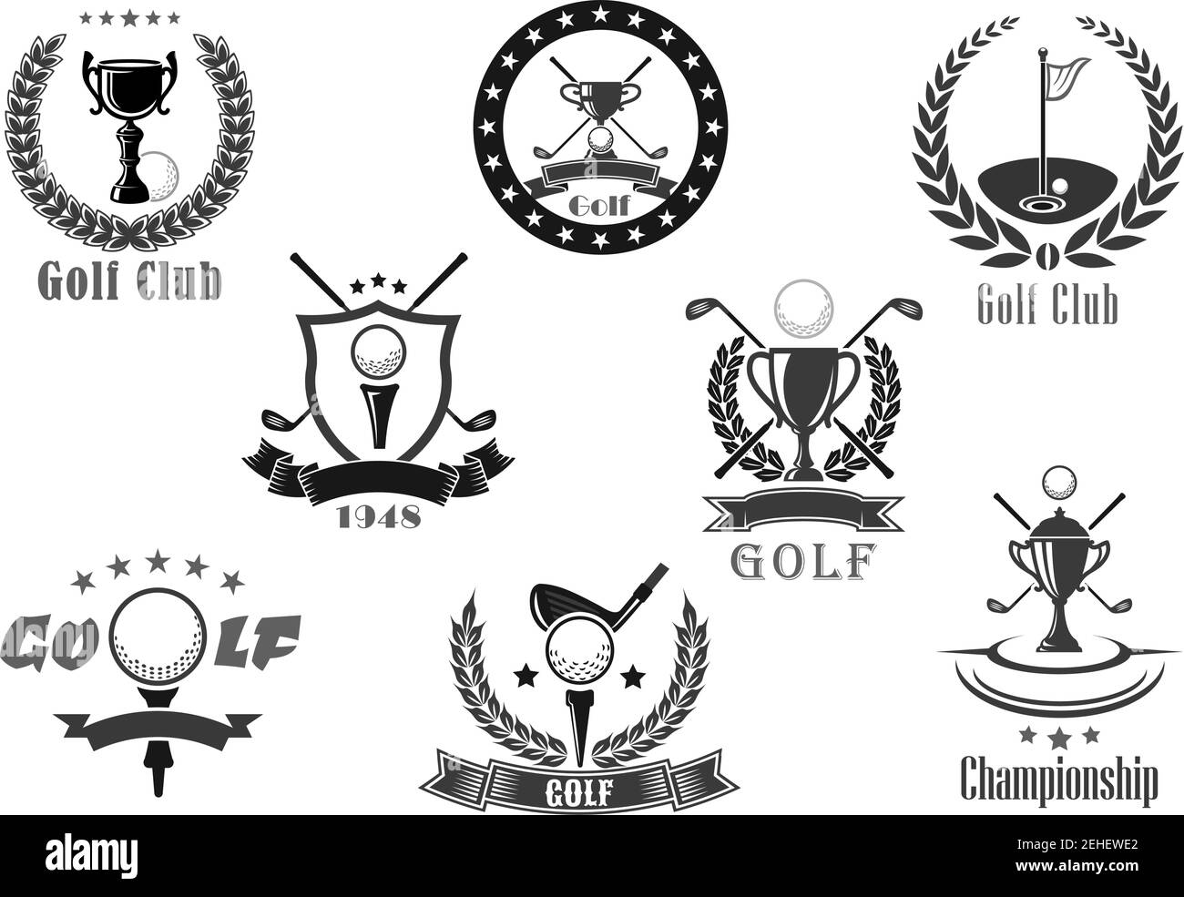 Golf Tournament Vector
