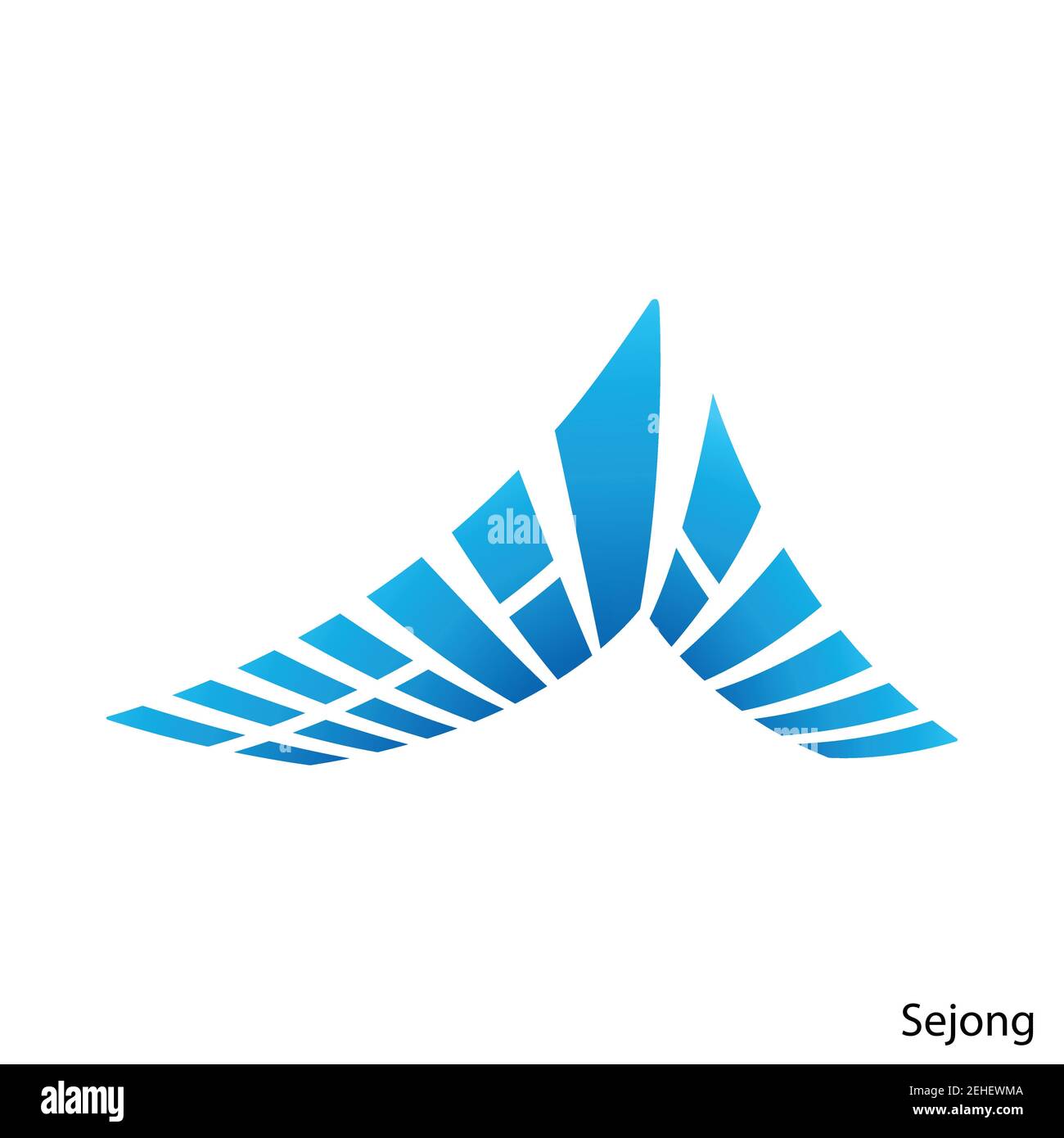 Coat of Arms of Sejong is a South Korea region. Vector heraldic emblem ...