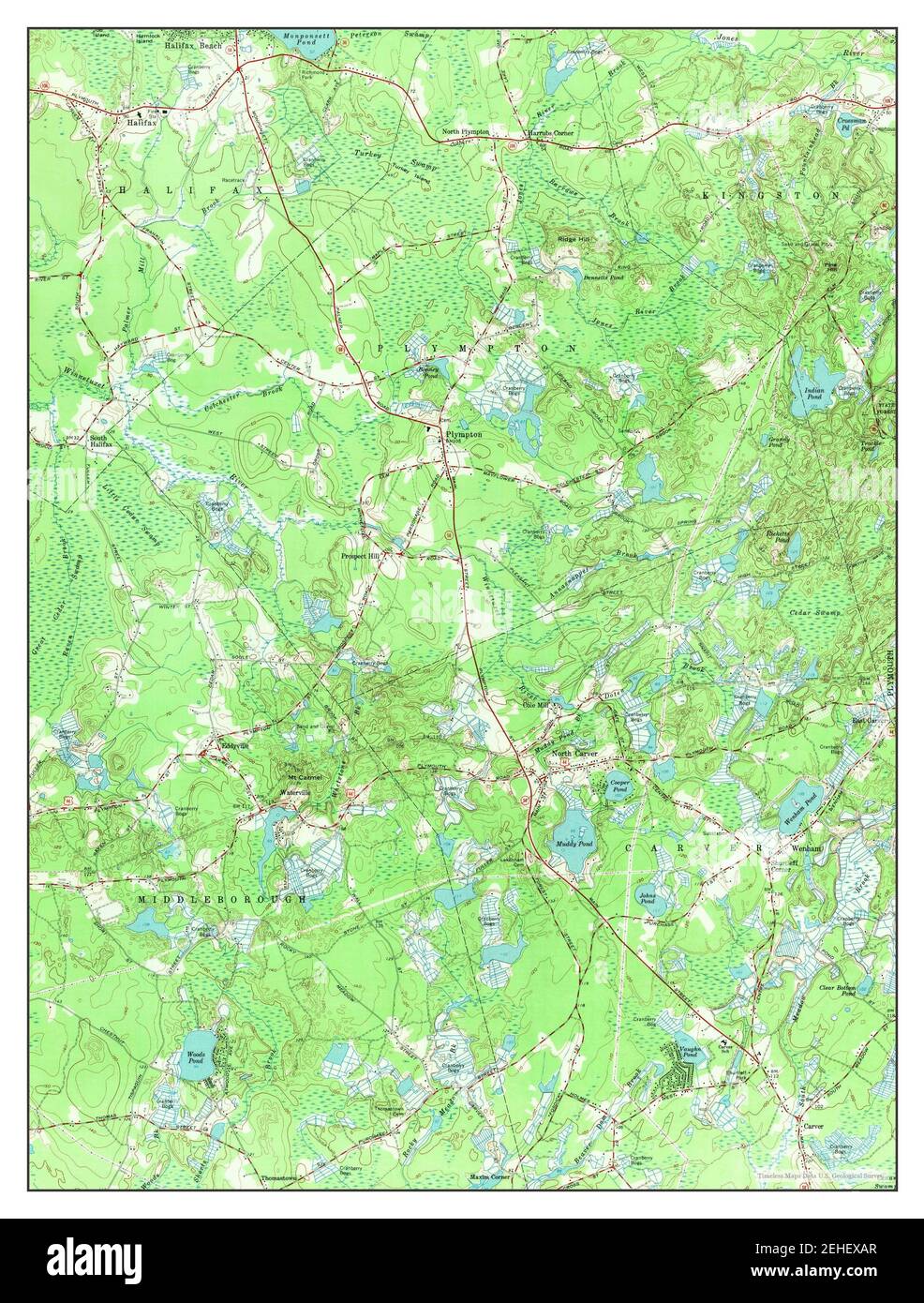 Plympton map hi-res stock photography and images - Alamy