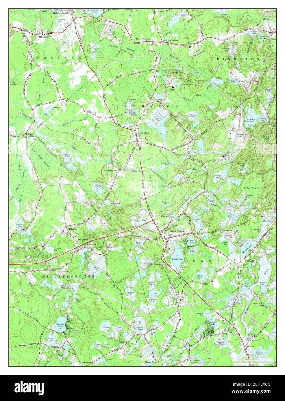 Plympton map hi-res stock photography and images - Alamy