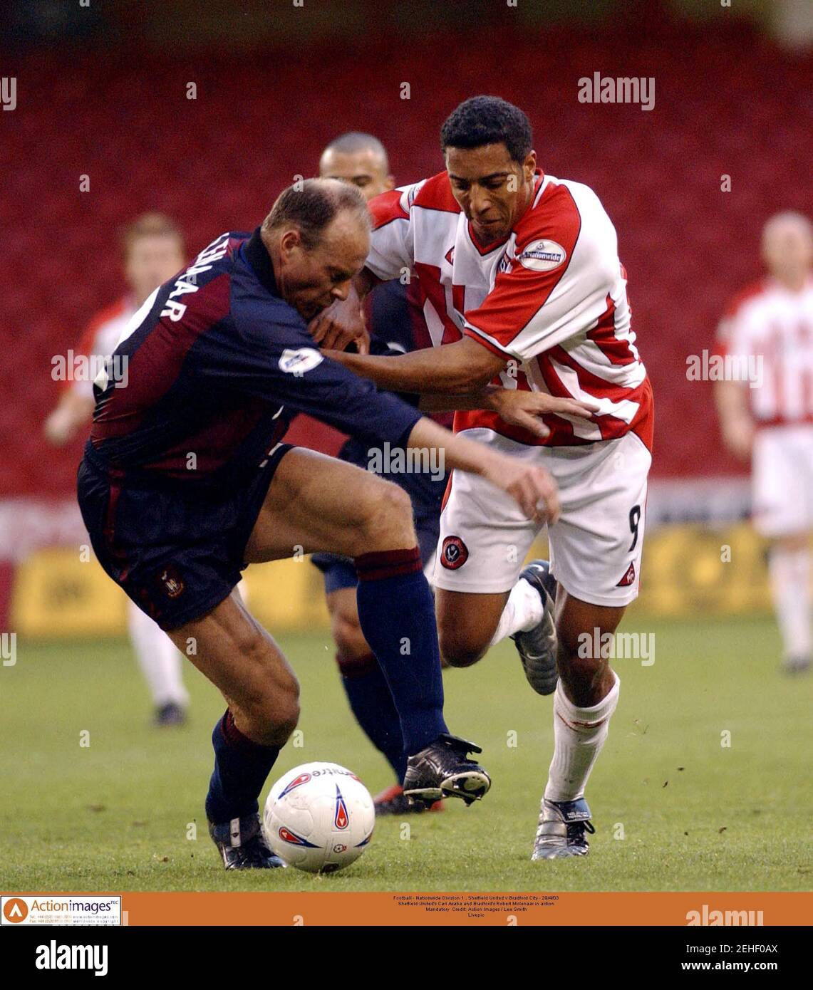 Sheffield uniteds carl asaba in action hi-res stock photography and ...