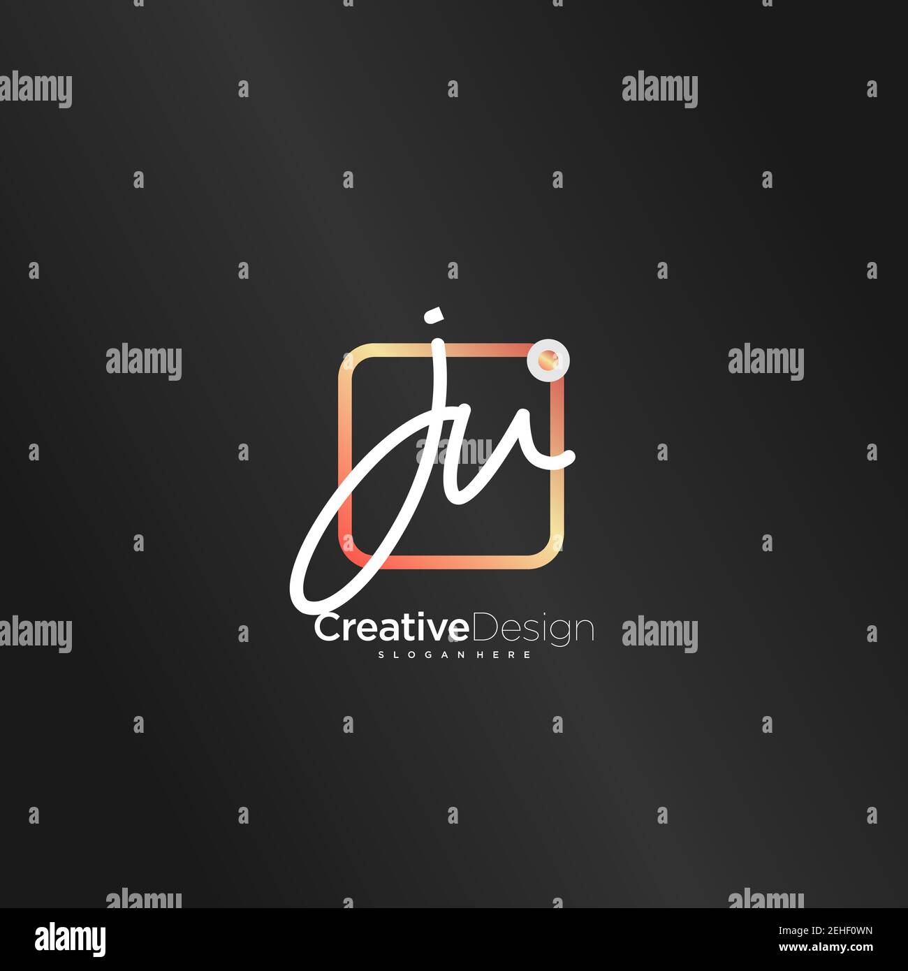 Jv modern logo hi-res stock photography and images - Alamy