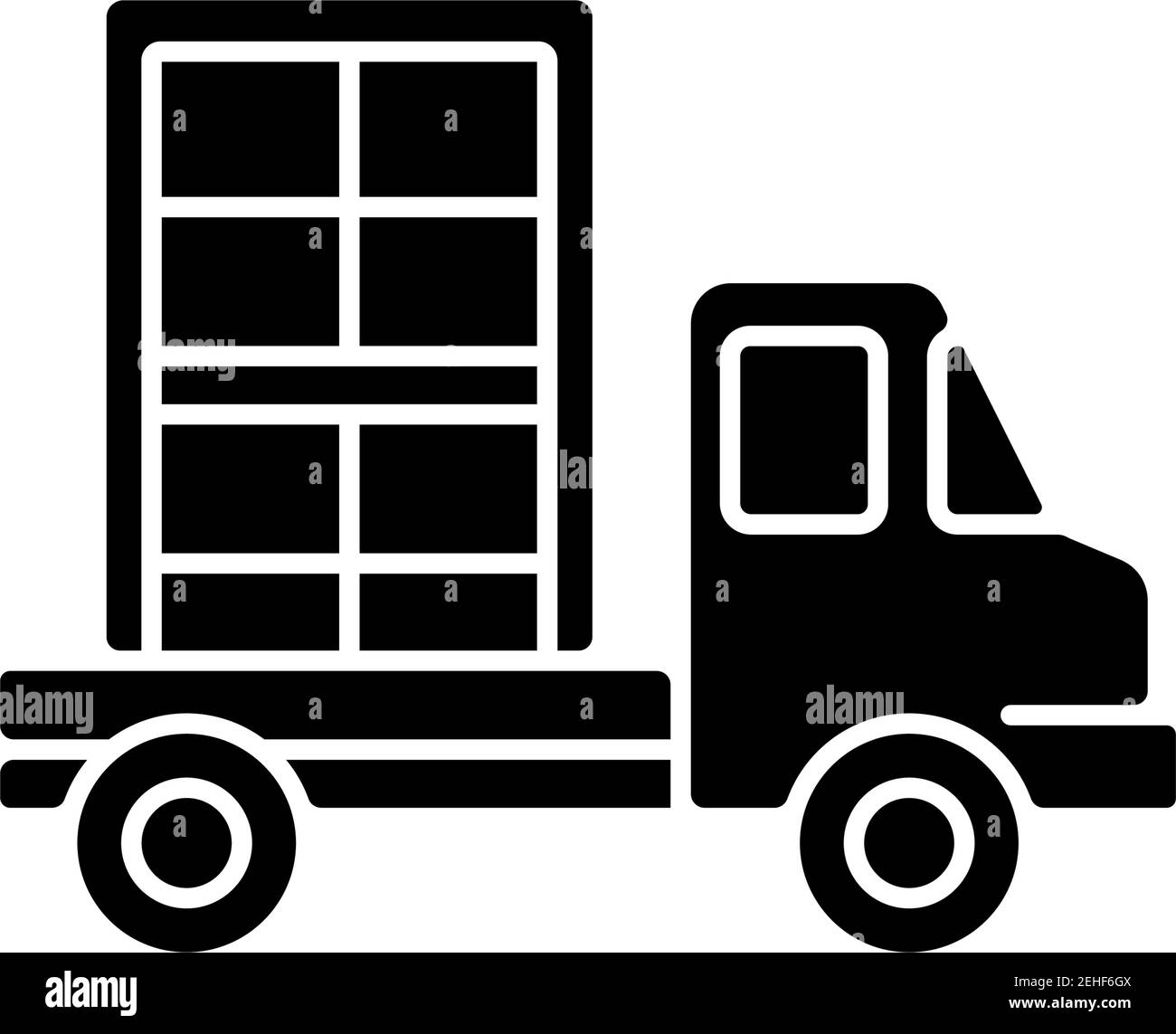 Delivery Home Window Van High Resolution Stock Photography and Images ...