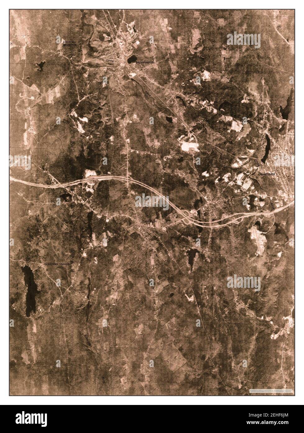 Templeton, Massachusetts, map 1975, 1:25000, United States of America ...