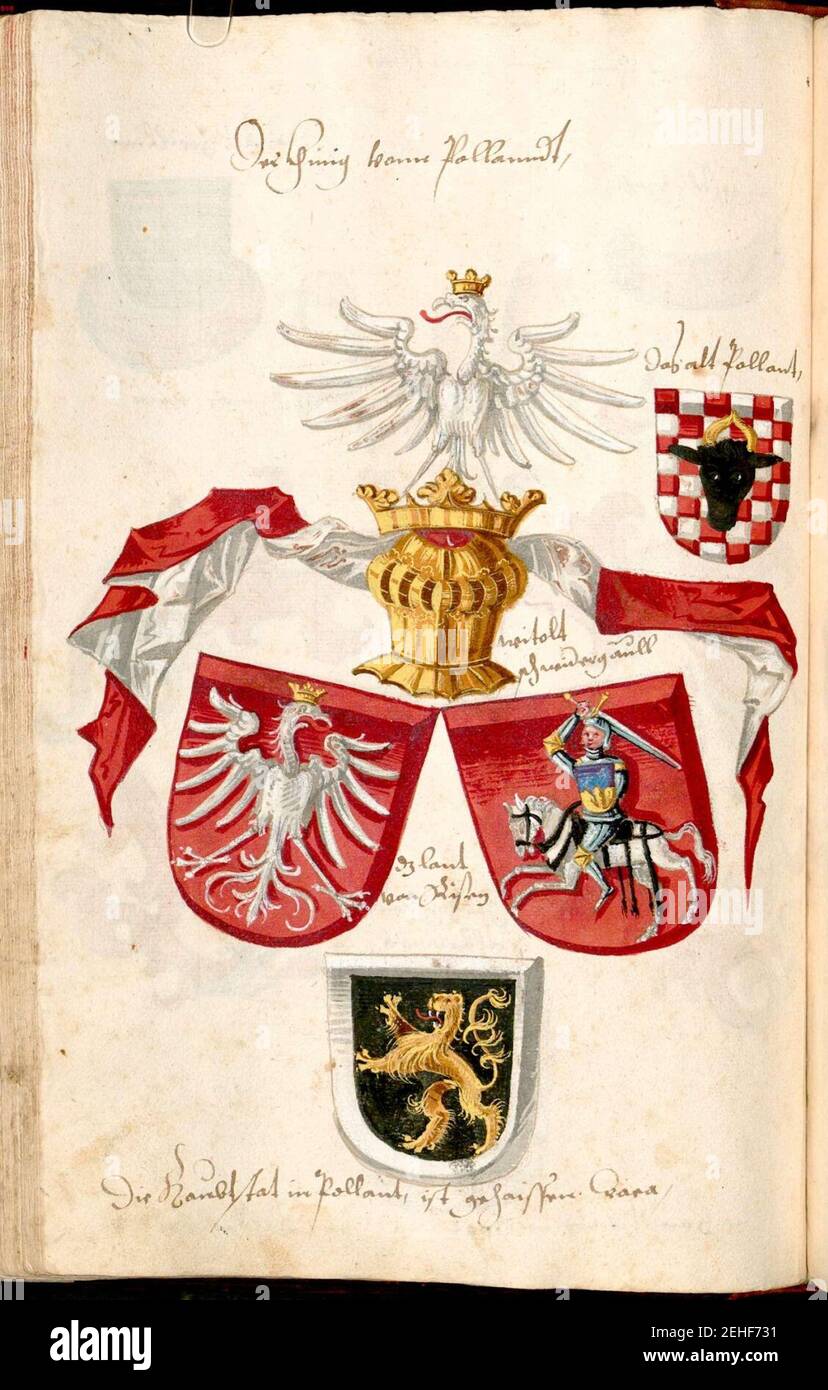 Pahonia. Пагоня (1483 Stock Photo - Alamy