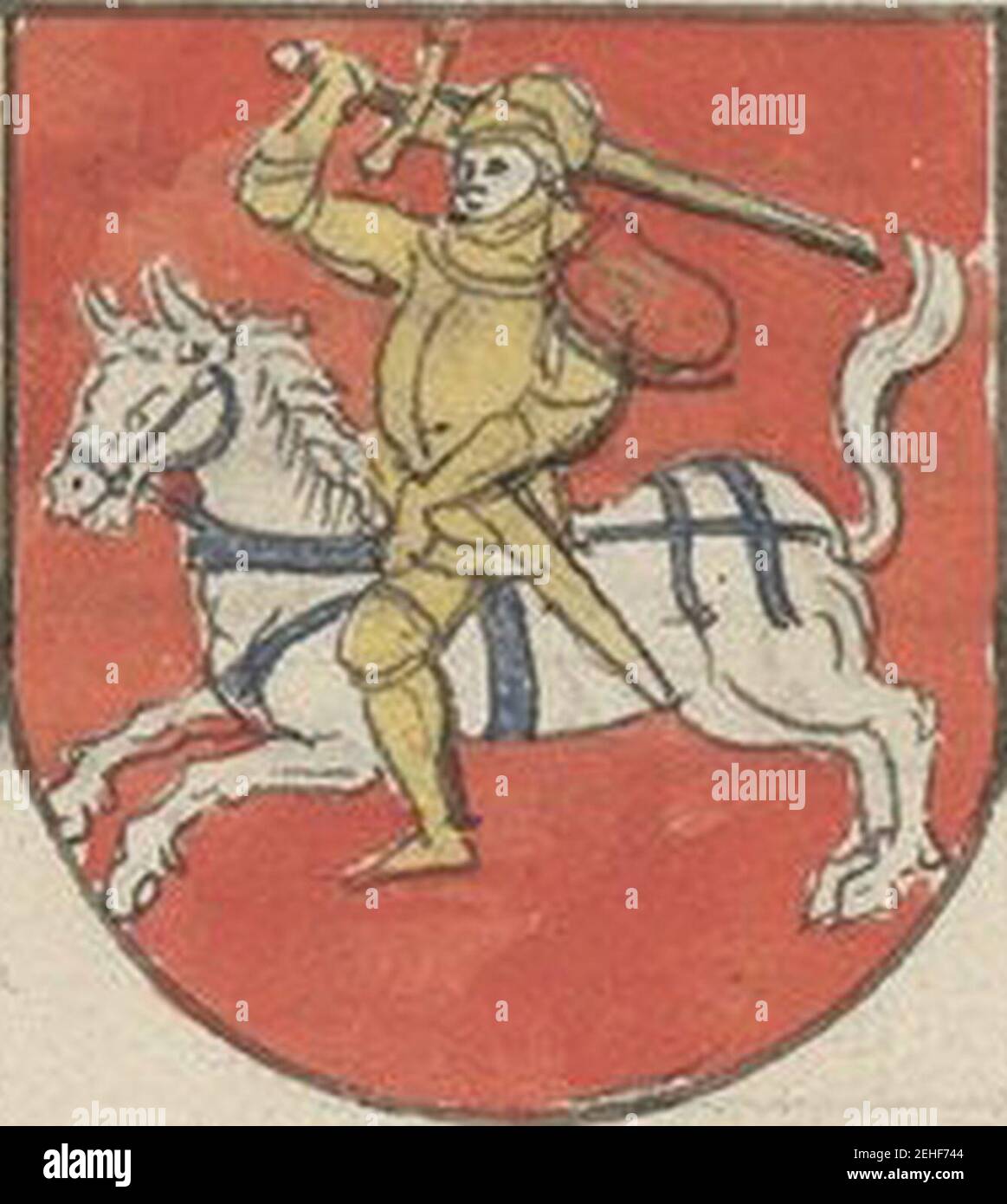 Pahonia. Пагоня (1401-1500 Stock Photo - Alamy
